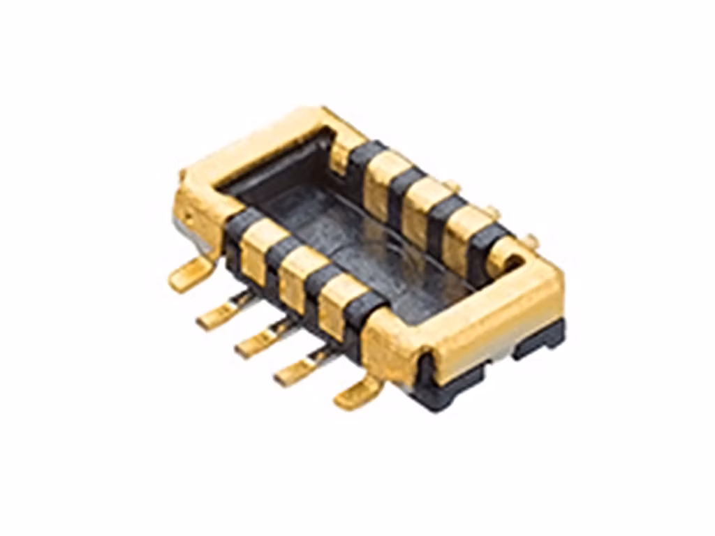 SlimStack Board-to-Board Plug, 0.35mm Pitch, SSB RP Series, 0.60 or 0.70mm Mated Height, 2.00mm Mated Width, 12 Circuits, Armor Nail, 0.25mm  Fitting Nail Width for sale