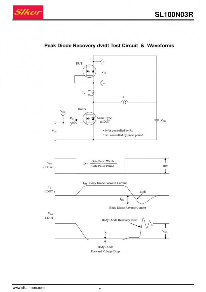 SL100N03R datasheet page 7
