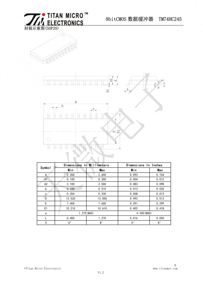 TM74HC245 datasheet page 5