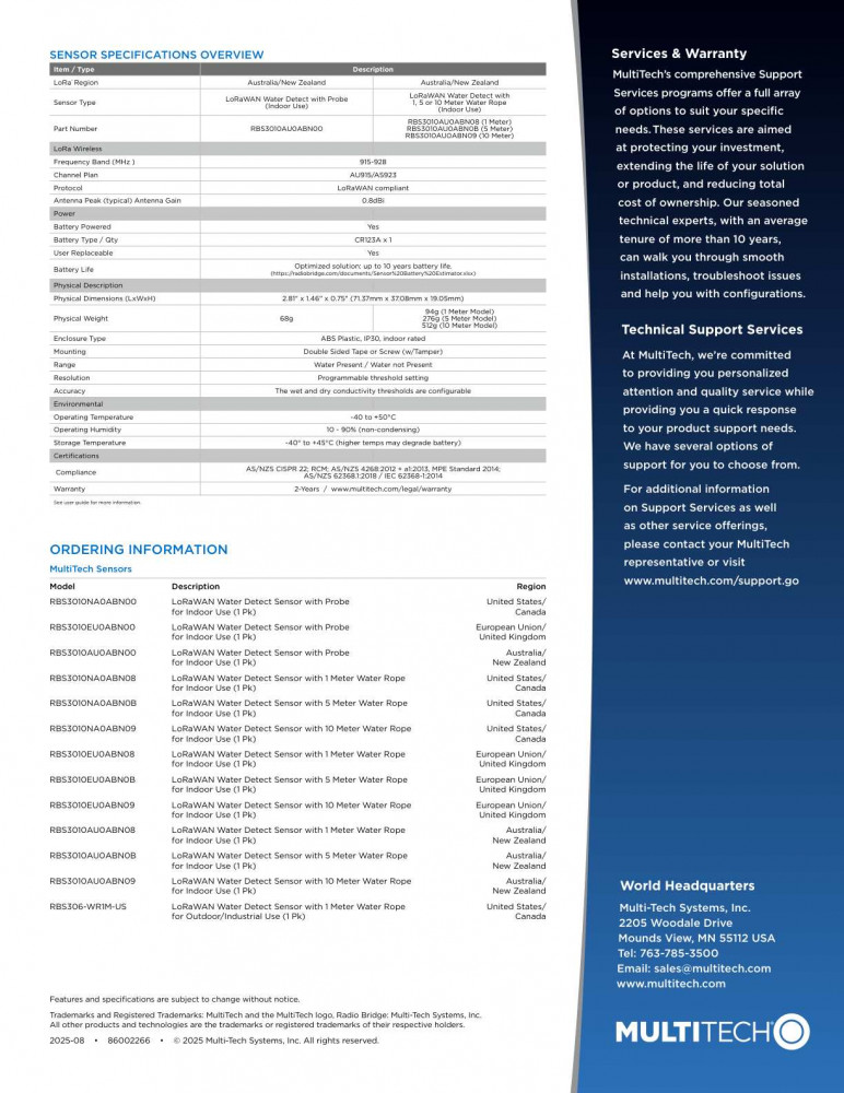Product document page 4