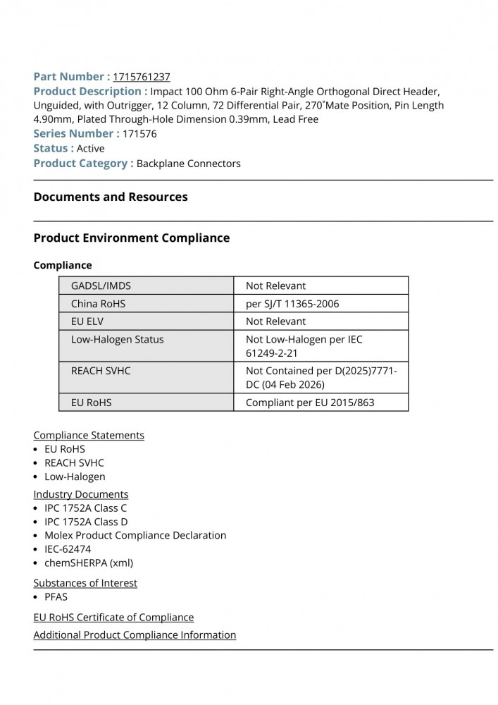 Product document image, page 1