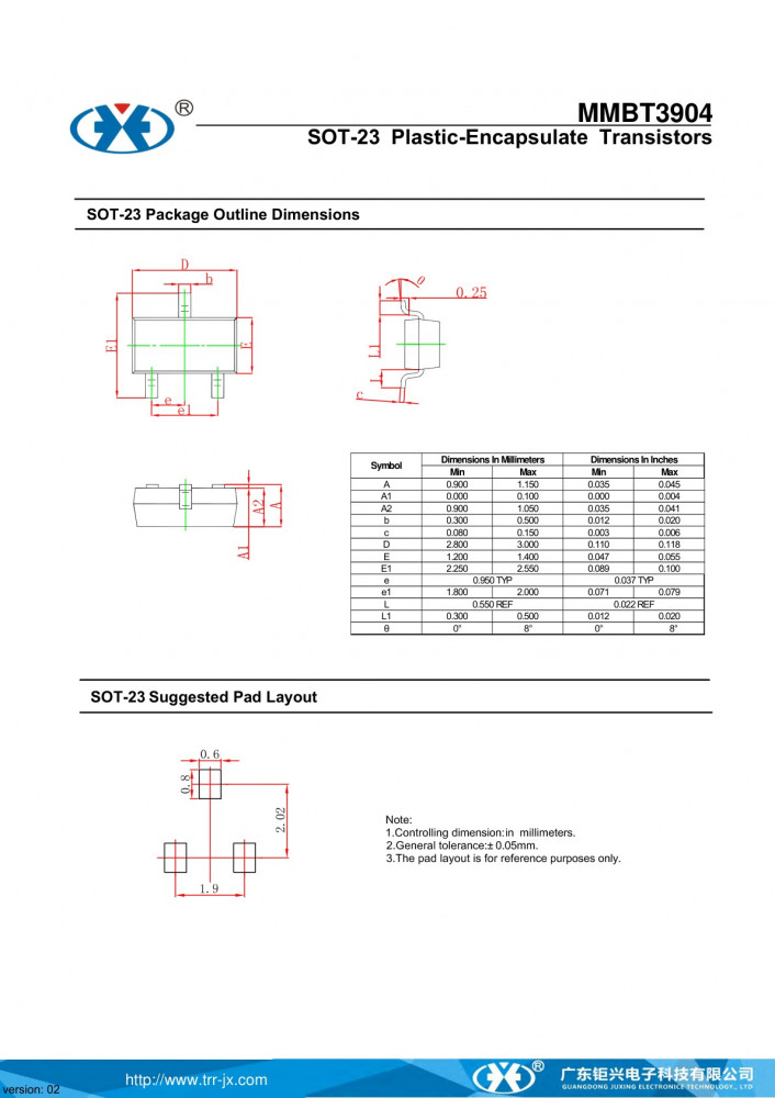MMBT3904 datasheet page 3