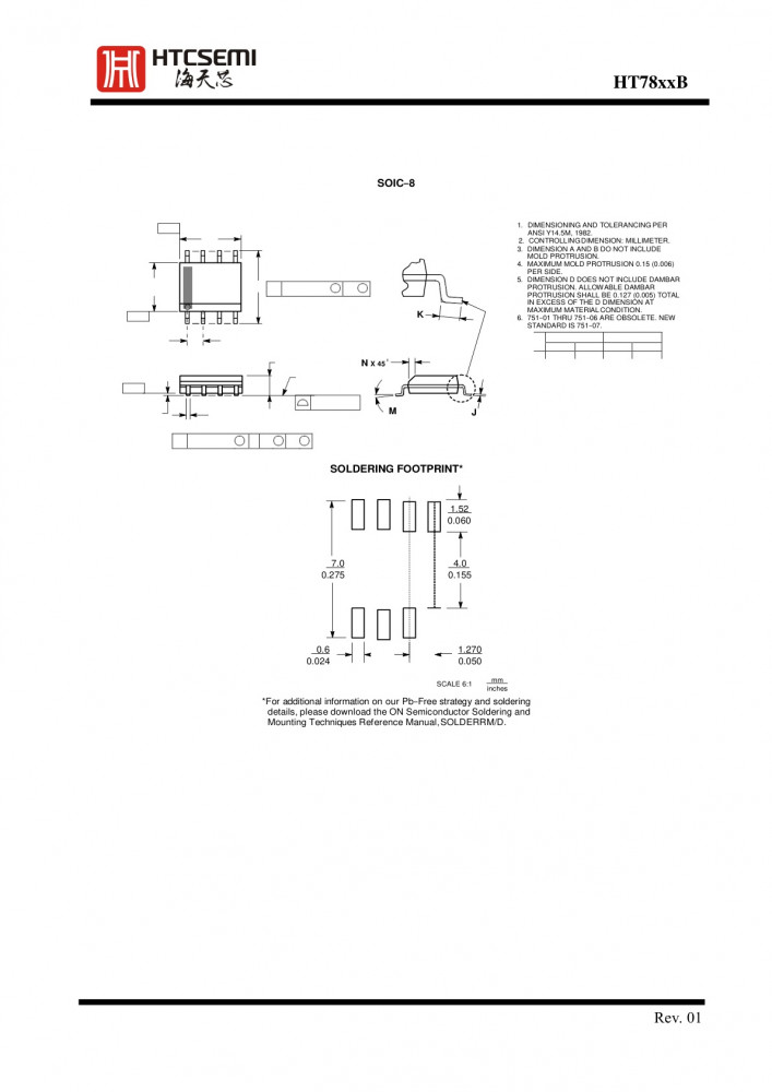 HT78L05BRZ datasheet page 7