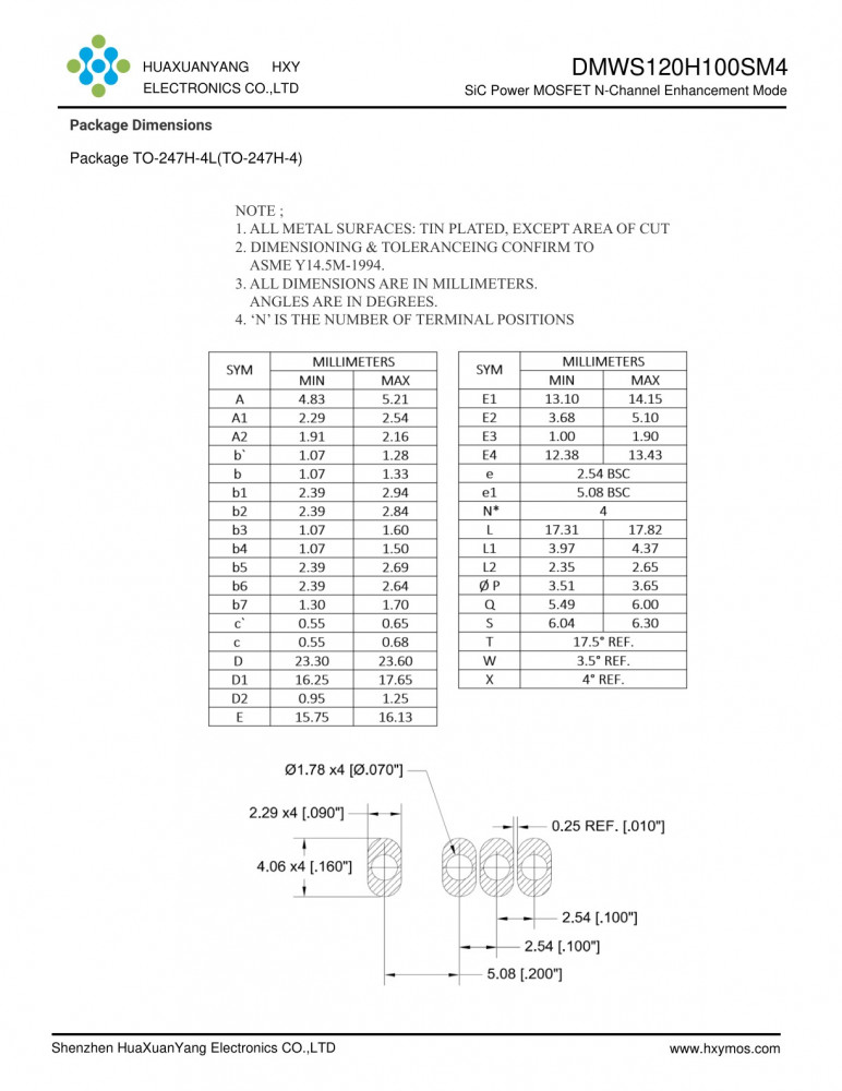 DMWS120H100SM4-HXY datasheet page 10