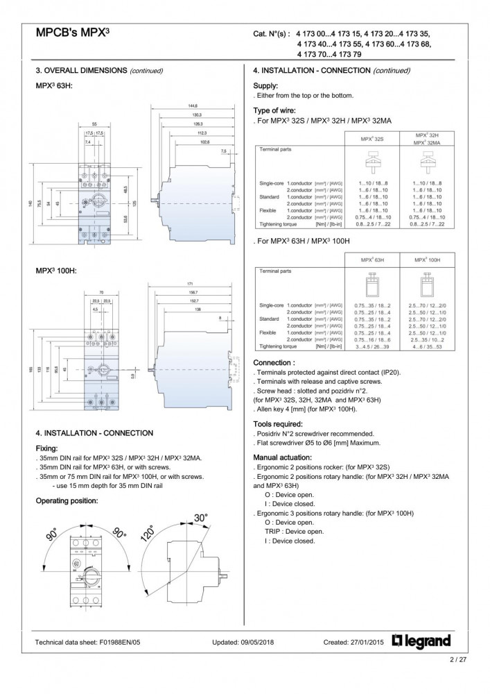 MPX³ technical document page 2