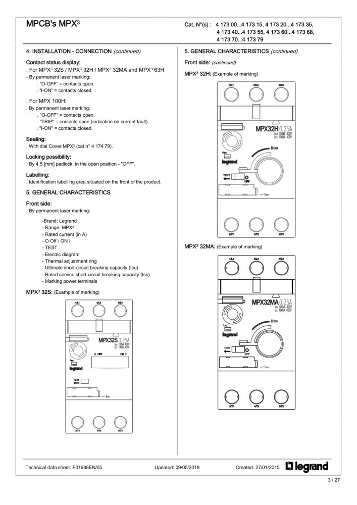 MPX³ technical document page 3