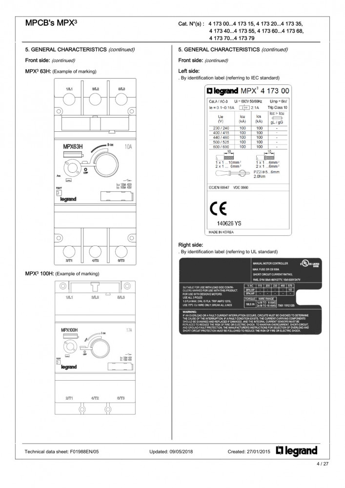 MPX³ technical document page 4