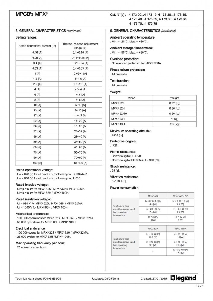 MPX³ technical document page 5
