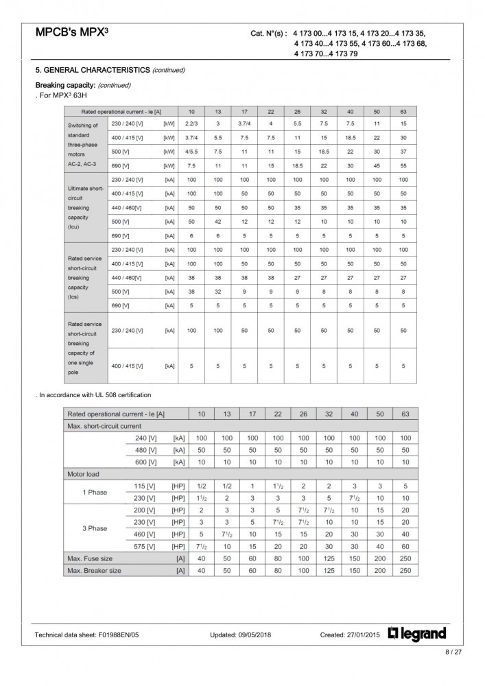 MPX³ technical document page 8