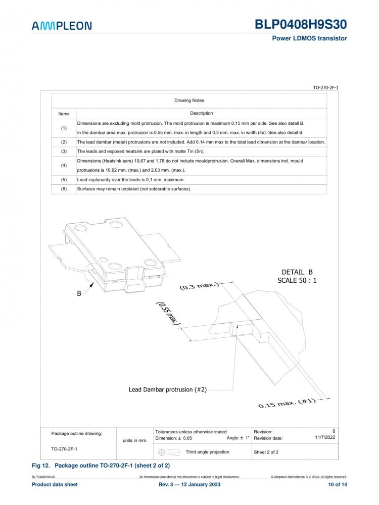 BLP0408H9S30XY datasheet page 10