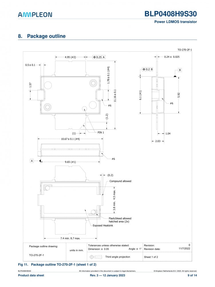 BLP0408H9S30XY datasheet page 9