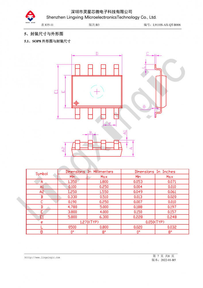 L9110S(LX) datasheet page 7