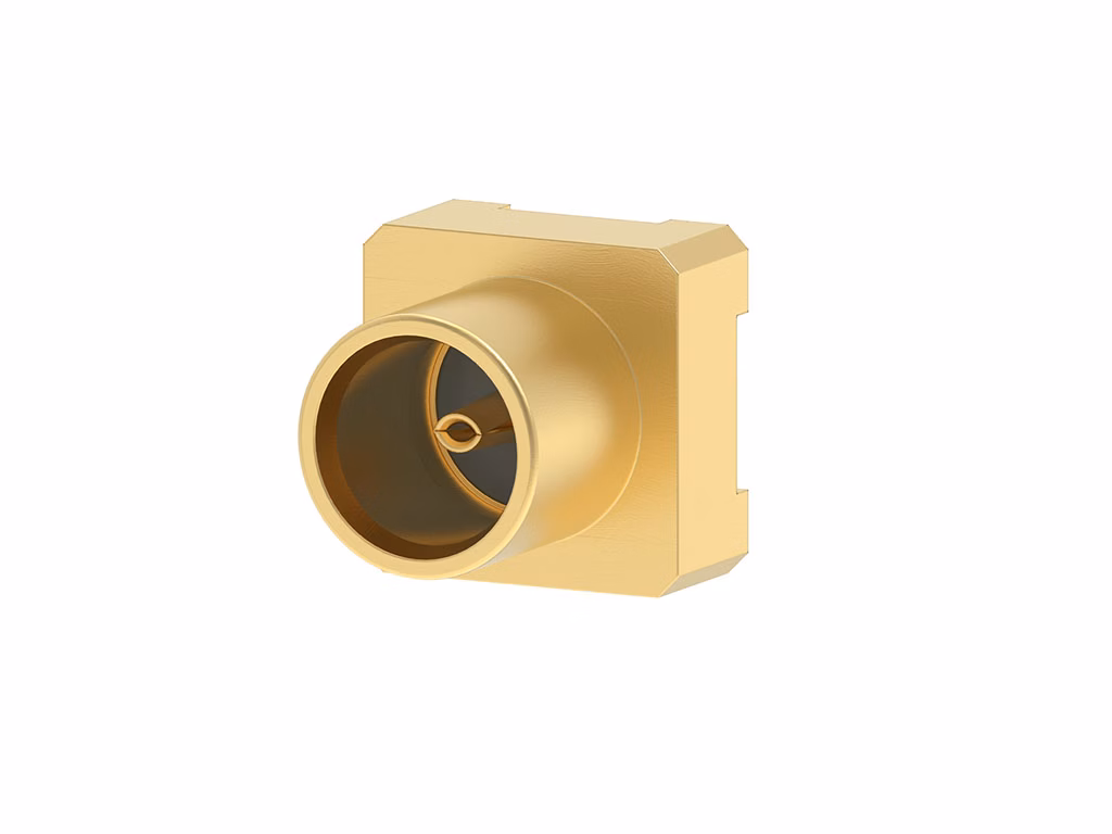 MCX Jack, Straight, PCB Receptacle, Surface Mount, Brass Body, Gold (Au) Plated, Tape and Reel, 75 Ohms for sale