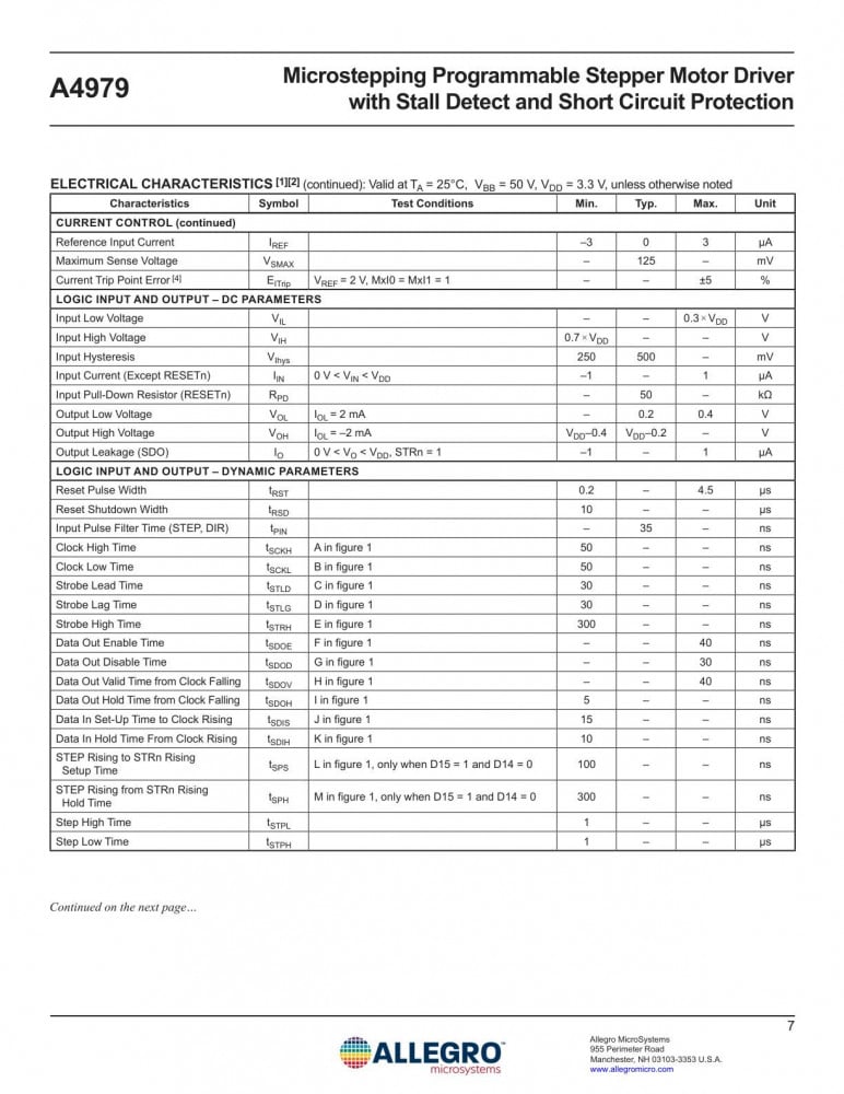 A4979 datasheet page 7