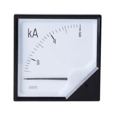 Delixi Electric 42L6A3000 Analog Panel Ammeter Chip for Electrical Current Measurement