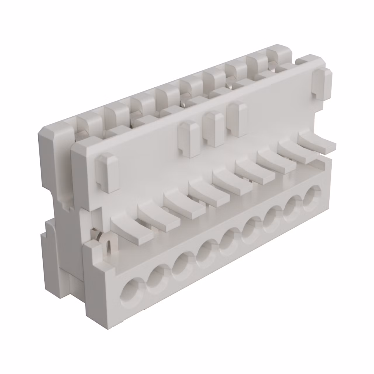 5.00mm Appli-Mate RAST 2.5 IDT Housing, Direct/Indirect, Female, 4 Circuits, Position Keys A, B, D, E, & G Removed