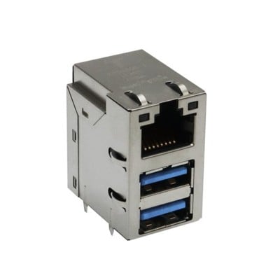 Bel Fuse 5-6605758-1 Modular Ethernet Connector Jack