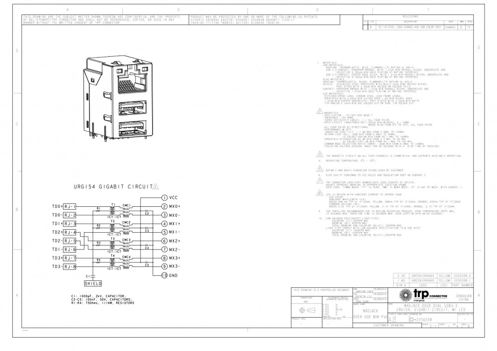 2250208-1 controlled drawing page 1