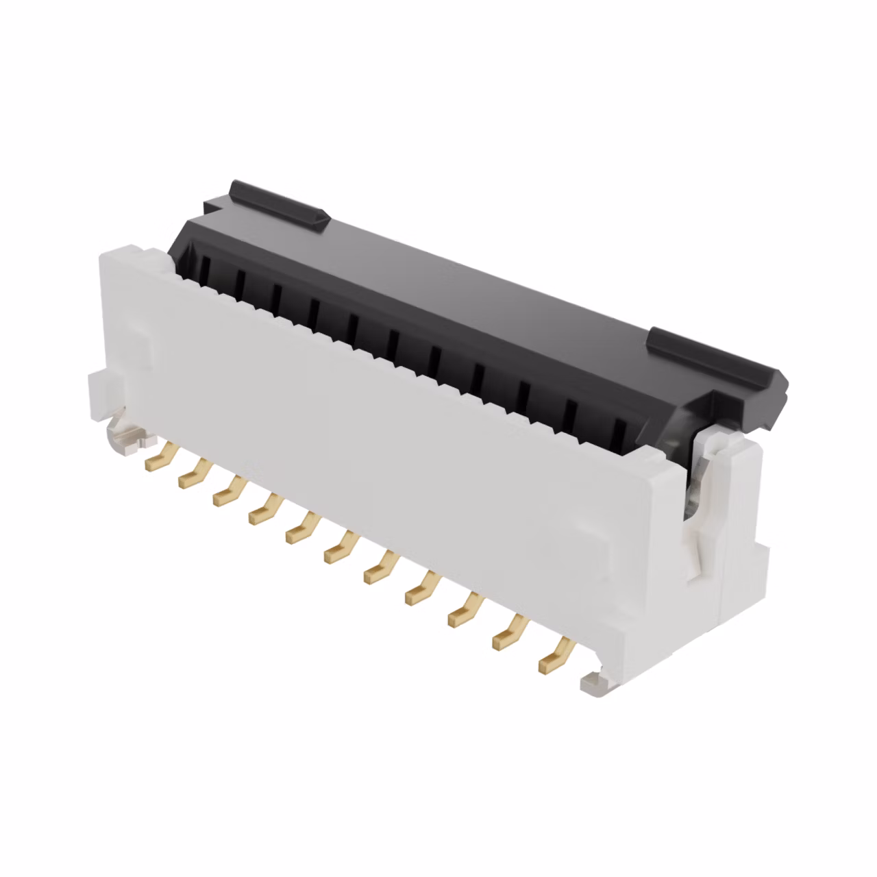 Easy-On FFC/FPC Connector, 0.50mm Pitch, V-Flip Series, Vertical, 4.05mm  Height, 21 Circuits, Phosphor Bronze, Gold Plating for sale