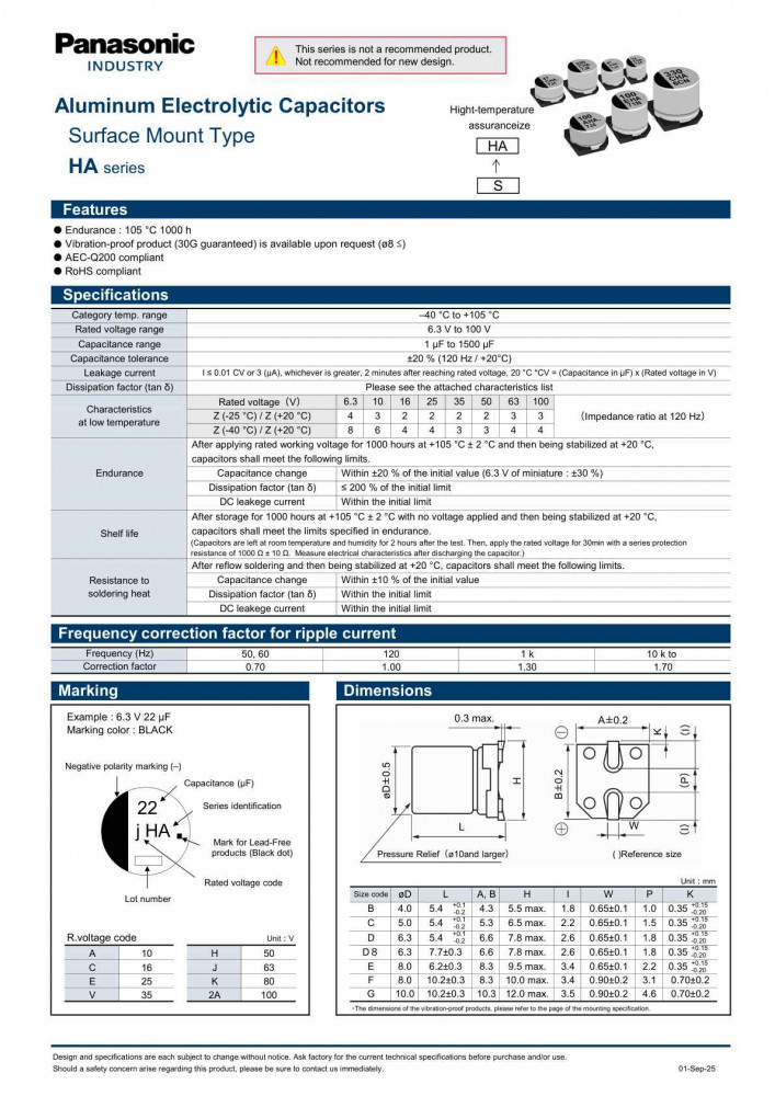 Product document page 1