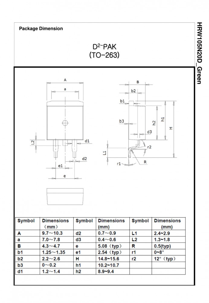 HRW105N20D datasheet page 7