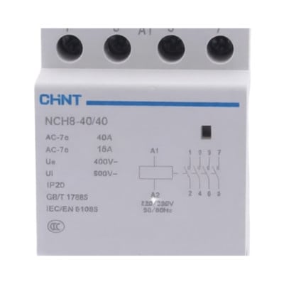 CHINT NCH8-40/40 AC220/230V Electromechanical Contactor for sale
