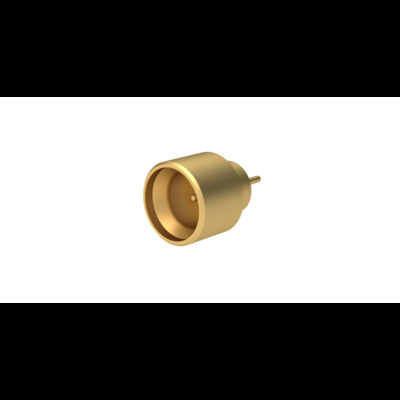 SMPM / STRAIGHT MALE RECEPTACLE SMT SMOOTH BORE