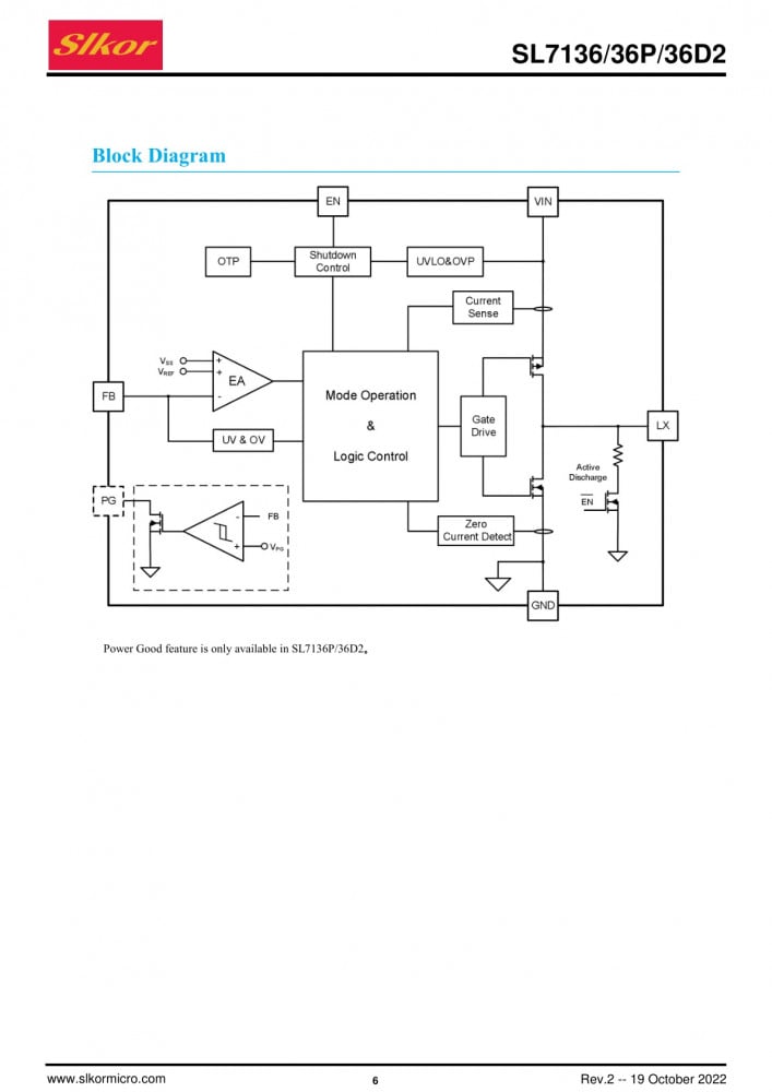 SL7136YT5 datasheet page 6