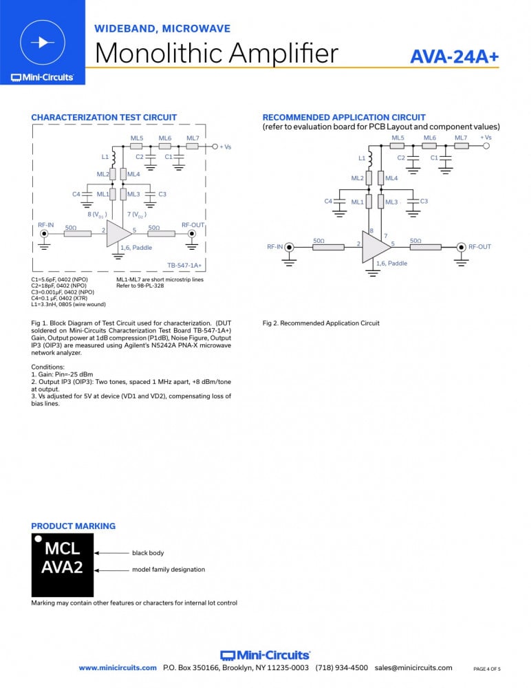 AVA-24A+ datasheet page 4
