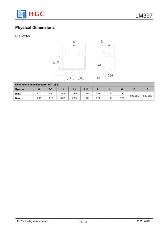 LM397DBVRG datasheet page 10