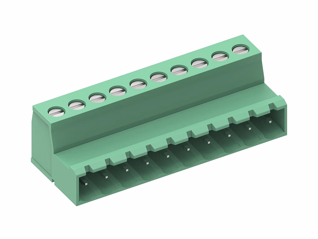3.81mm Pitch Eurostyle Horizontal Plug, 15 Circuits