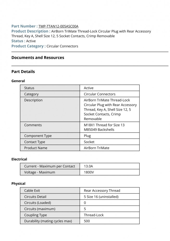 Technical document preview, page 1