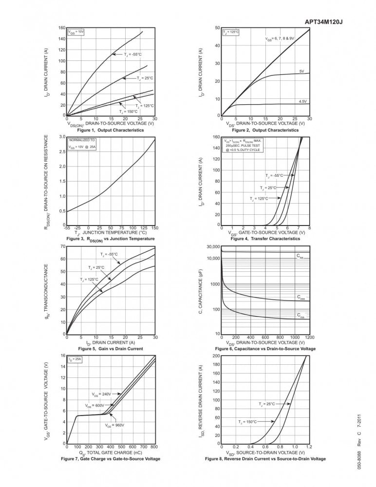 APT34M120J datasheet page 3