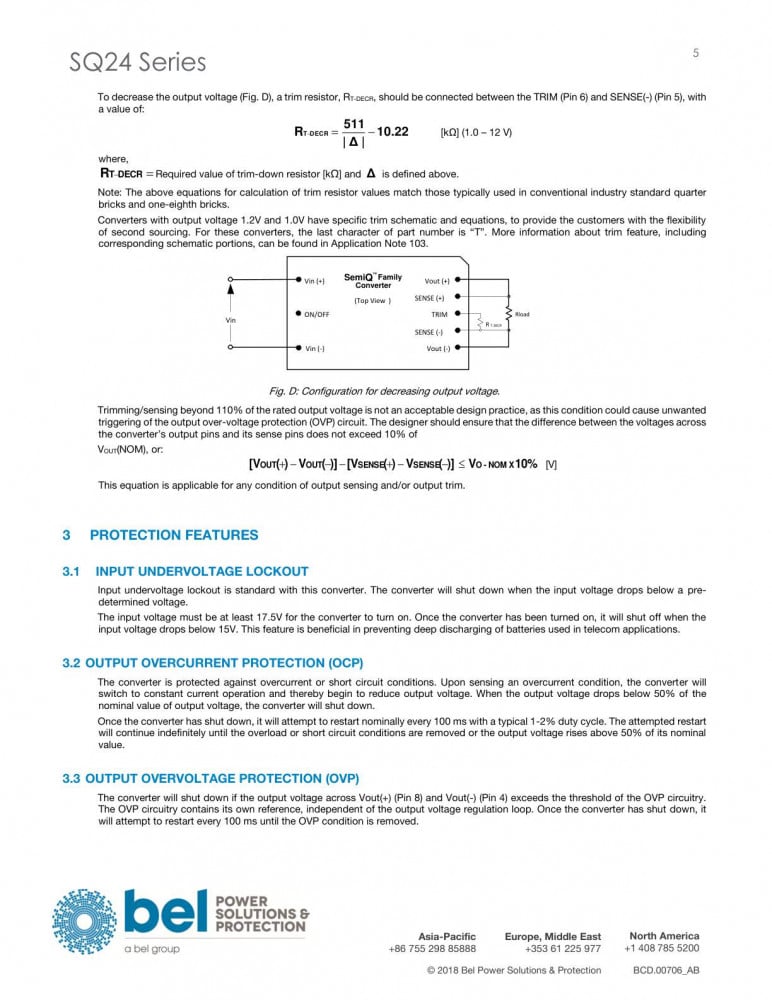 SQ24 Series datasheet page 5