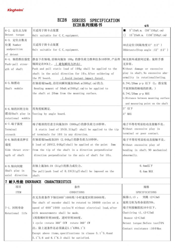 KH-EC281V15T302 specification page 5
