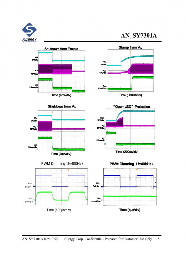 SY7301ADBC datasheet page 5