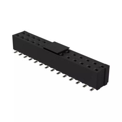 Milli-Grid Vertical Receptacle, 2.00mm Pitch, Dual Row, Surface Mount, Top/Bottom Entry, with Cap, Tube, 0.75µm Gold (Au) Plating, 28 Circuits, Lead-Free for sale