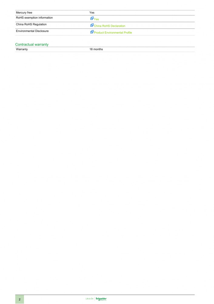 9001SKYP6 technical document page 2