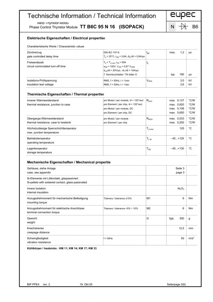 TTB6C95N12LOF_B1 technical document page 2