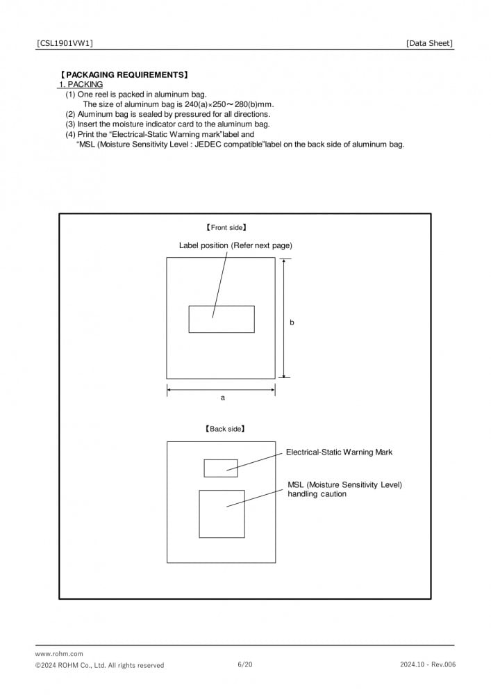 CSL1901VW1 datasheet page 6