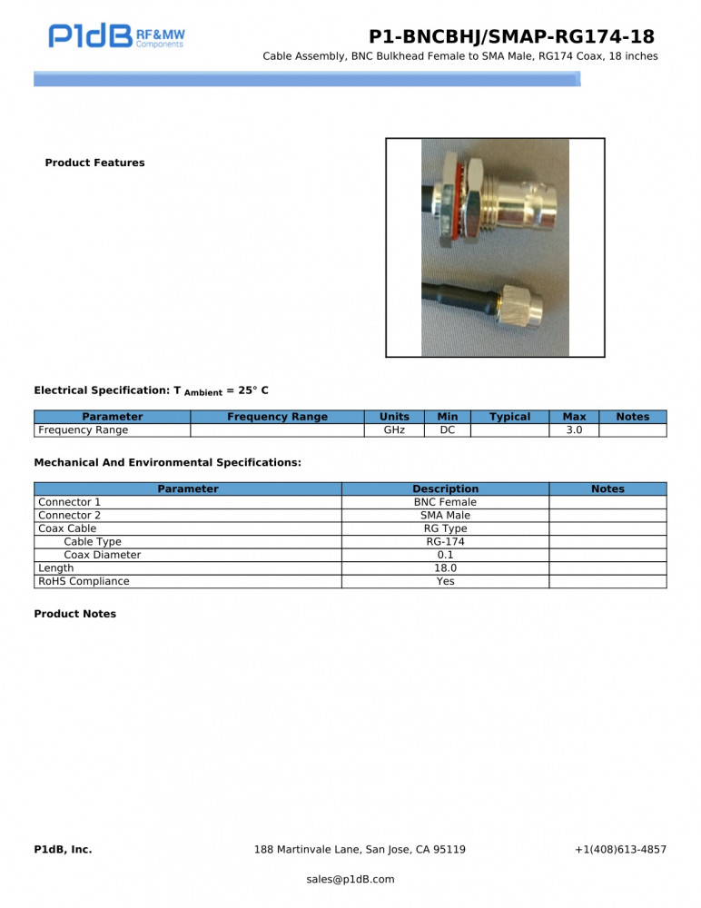 P1-BNCBHJ/SMAP-RG174-18 product document image