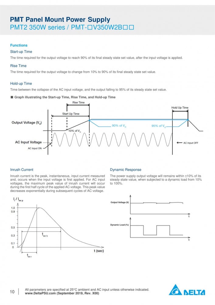 DELTA PMT2 datasheet page 10