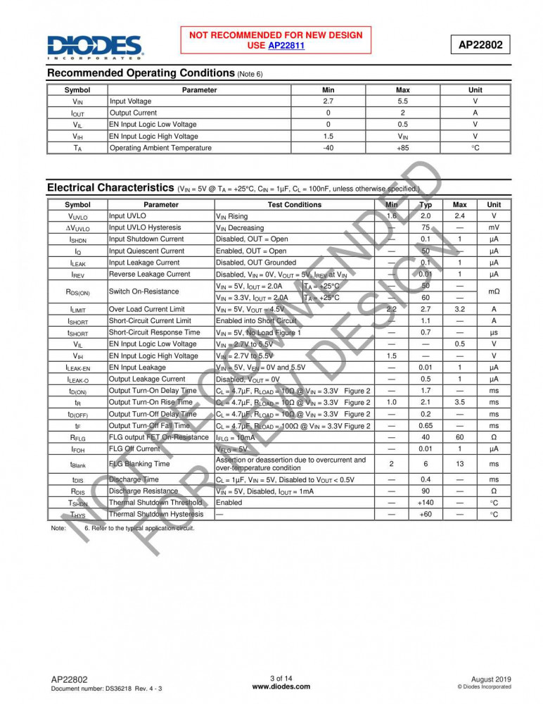 AP22802BW5-7 datasheet page 3
