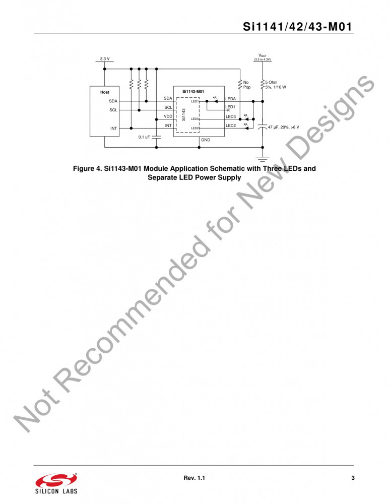 SI1143-M01 documentation page 3