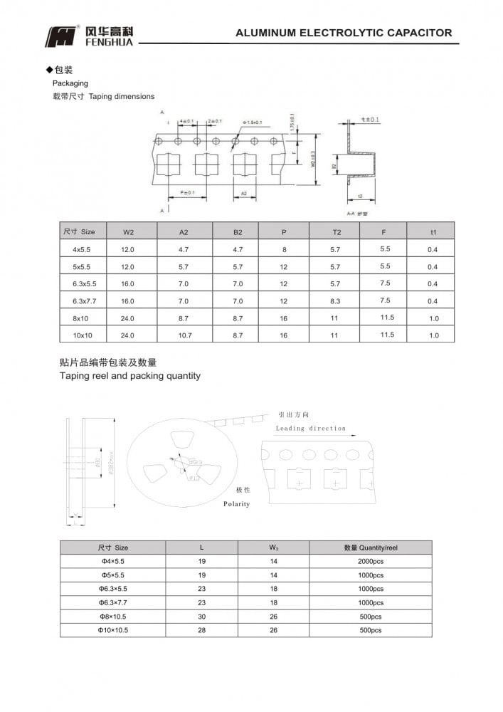 FH MT series datasheet page 5