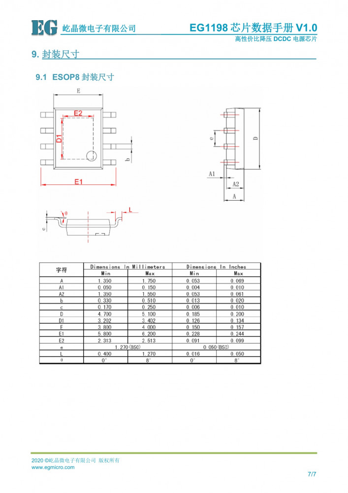 EG1198 datasheet page 10