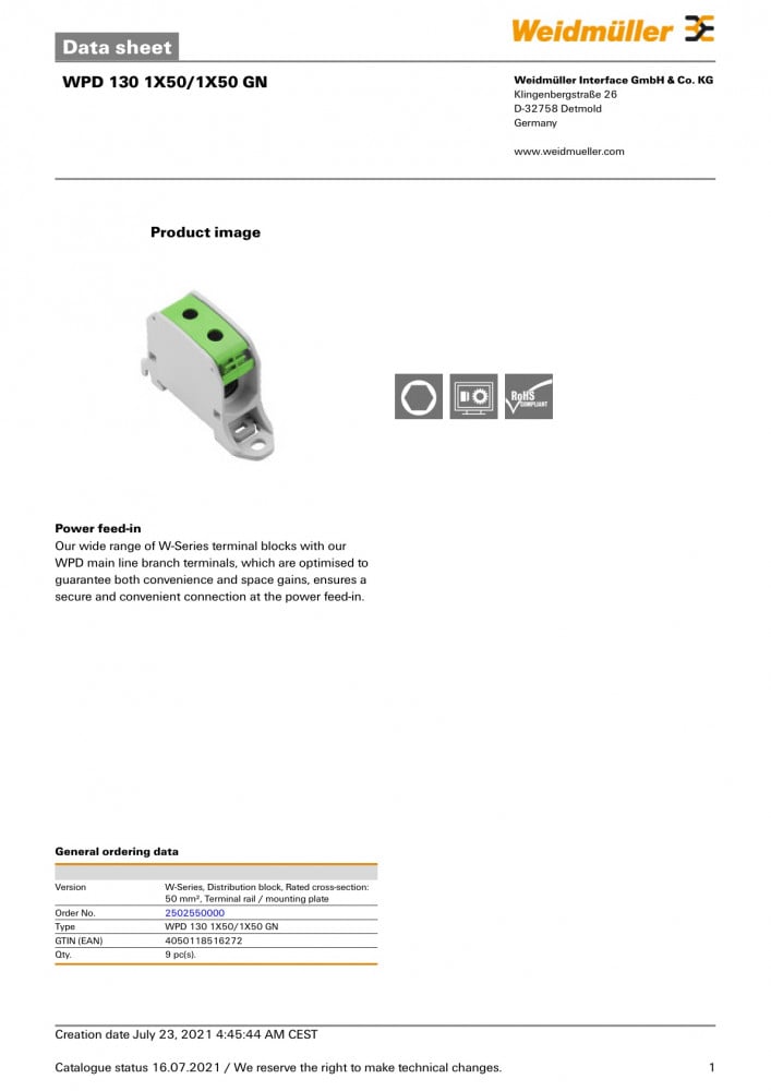 2502550000 technical document page 1