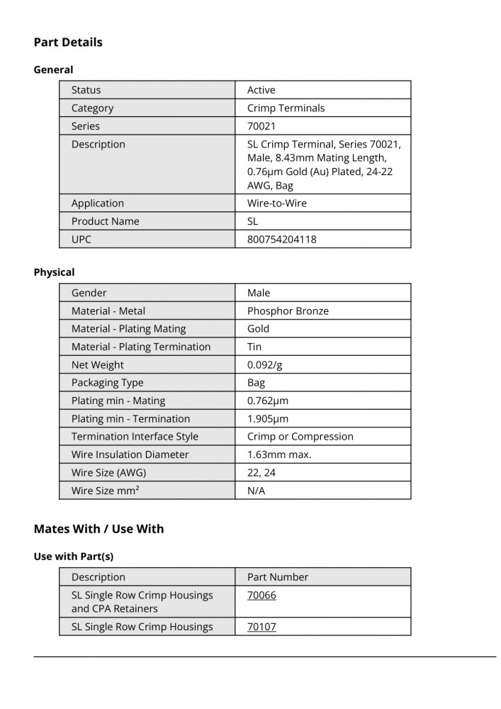 Product document preview, page 2
