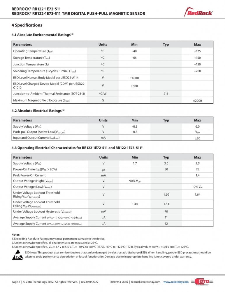 RR122-1E73-511 datasheet page 2