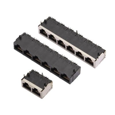 MH CONNECTORS MH3101S-CAT6 Modular Ethernet Connector Jack